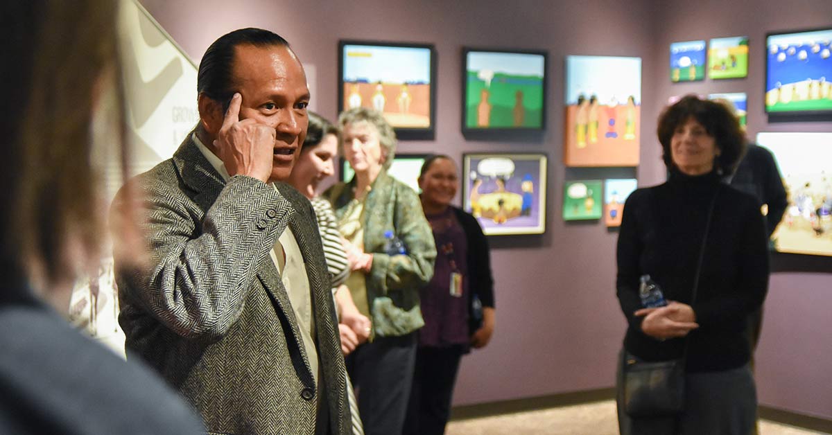 In ‘Toon with Cartoonist Ricardo Caté – Indian Pueblo Store