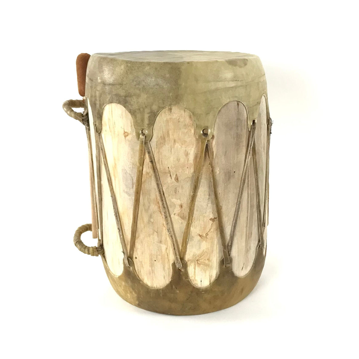 Everett Fragua Traditional Log Drum – Indian Pueblo Store