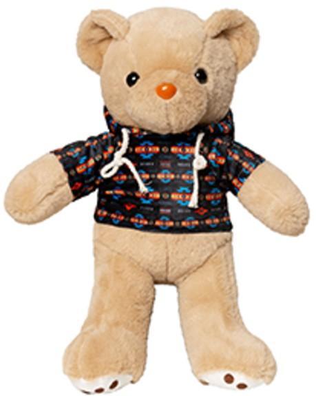 Plush Hoodie Teddy Bear – Indian Pueblo Store